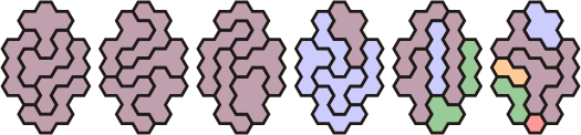 Multihex Sextuplets Problem Bilateral
